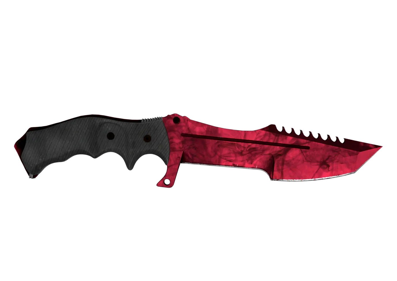 Huntsman Knife | Doppler Ruby | CS2 skin - Pricempire.com