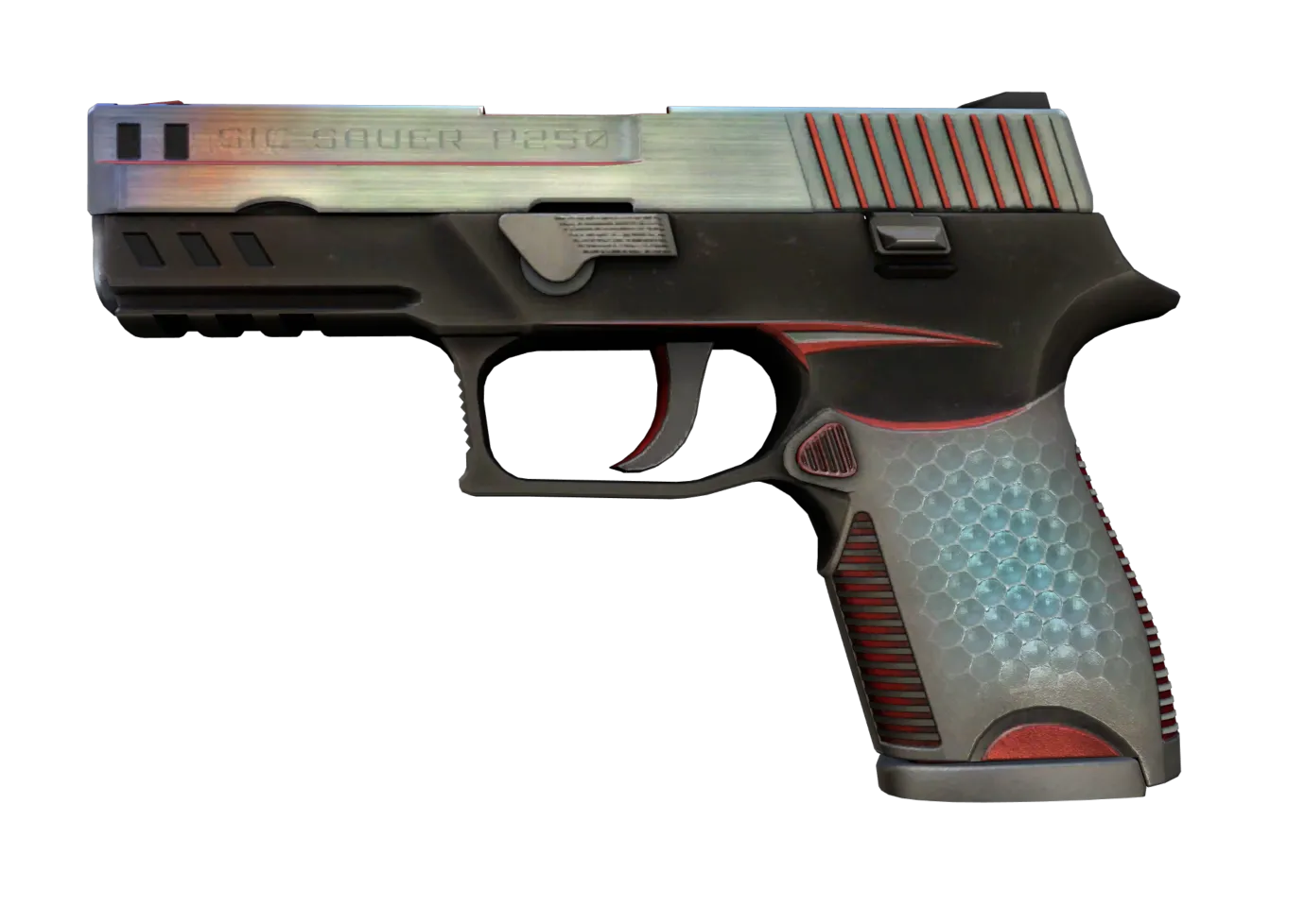 StatTrak™ P250 | Cyber Shell (Factory New) | CS2 skin - Pricempire.com